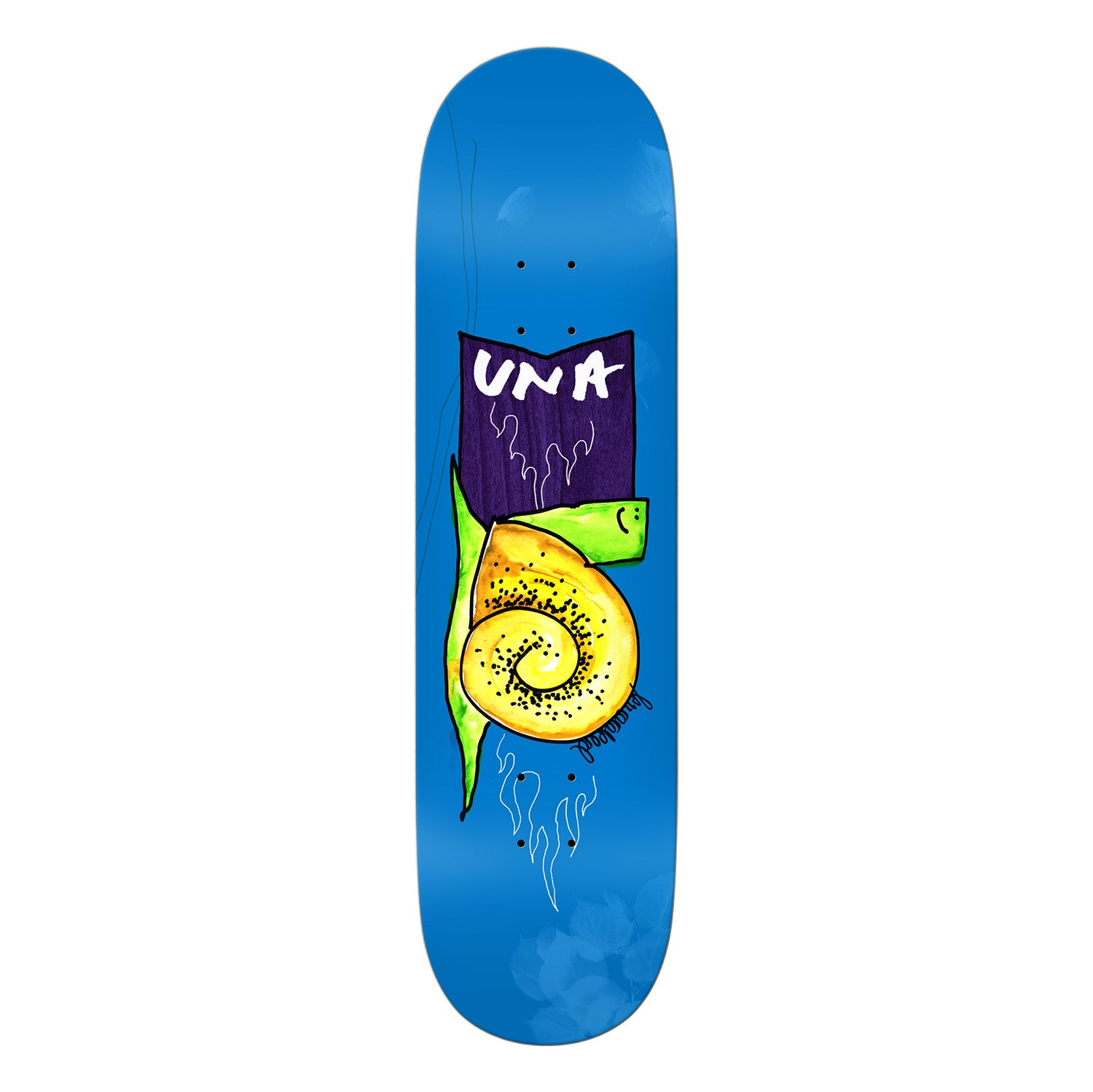 Krooked Una Farrar Flame Snail Deck – DLX