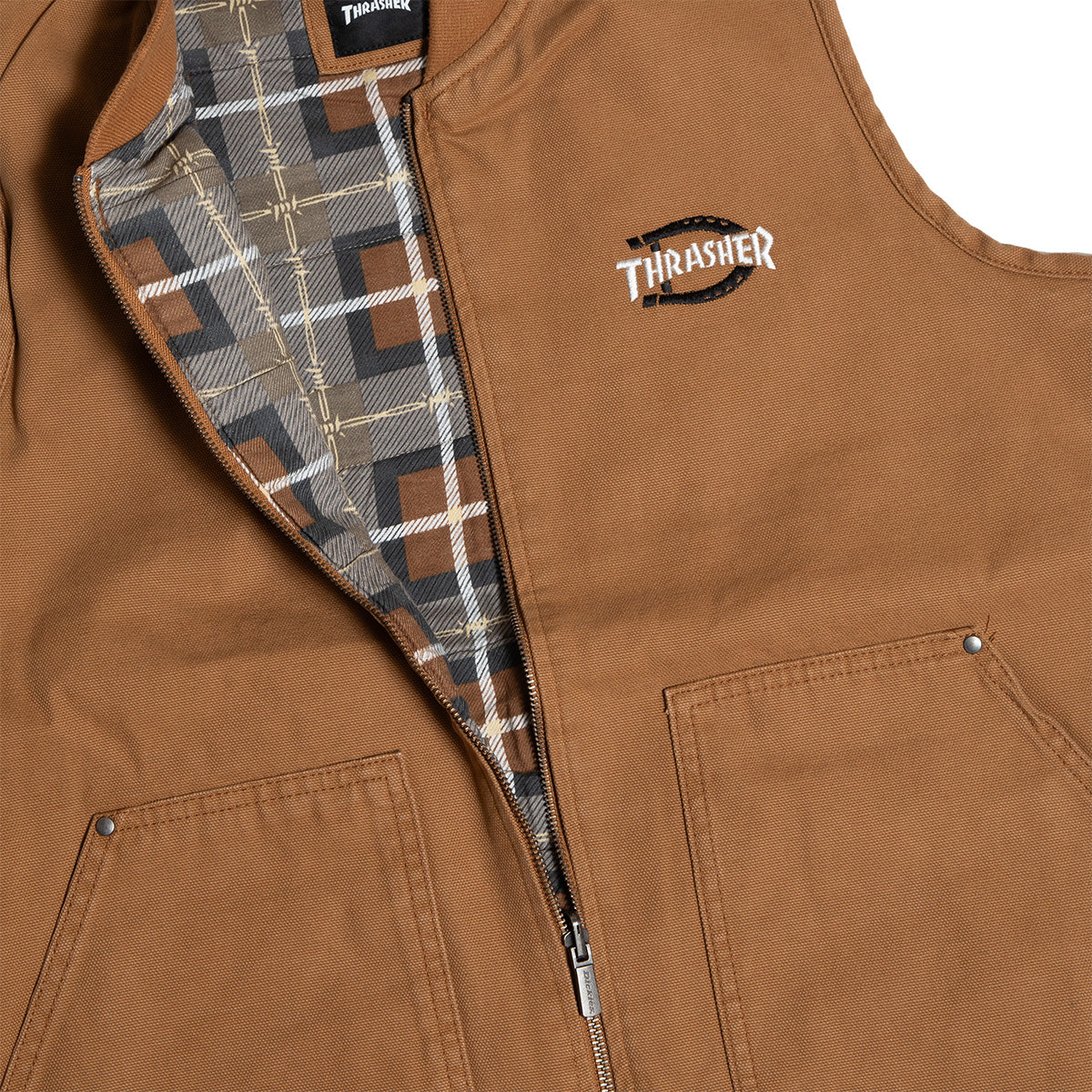 Dickies X Thrasher Lined Duck Canvas Vest – DLX