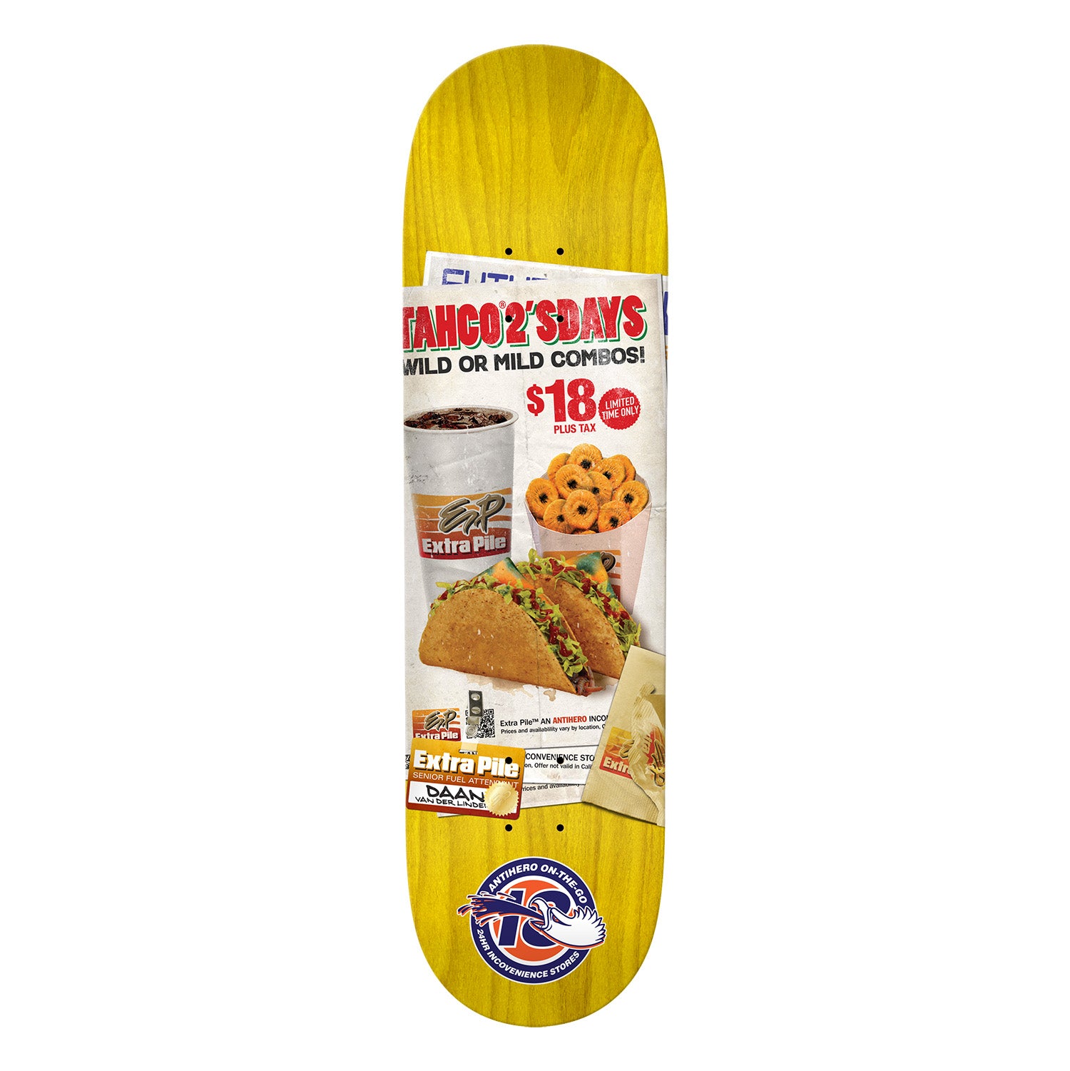 Antihero Daan Van Der Linden Artificial Ingredients Deck – DLX