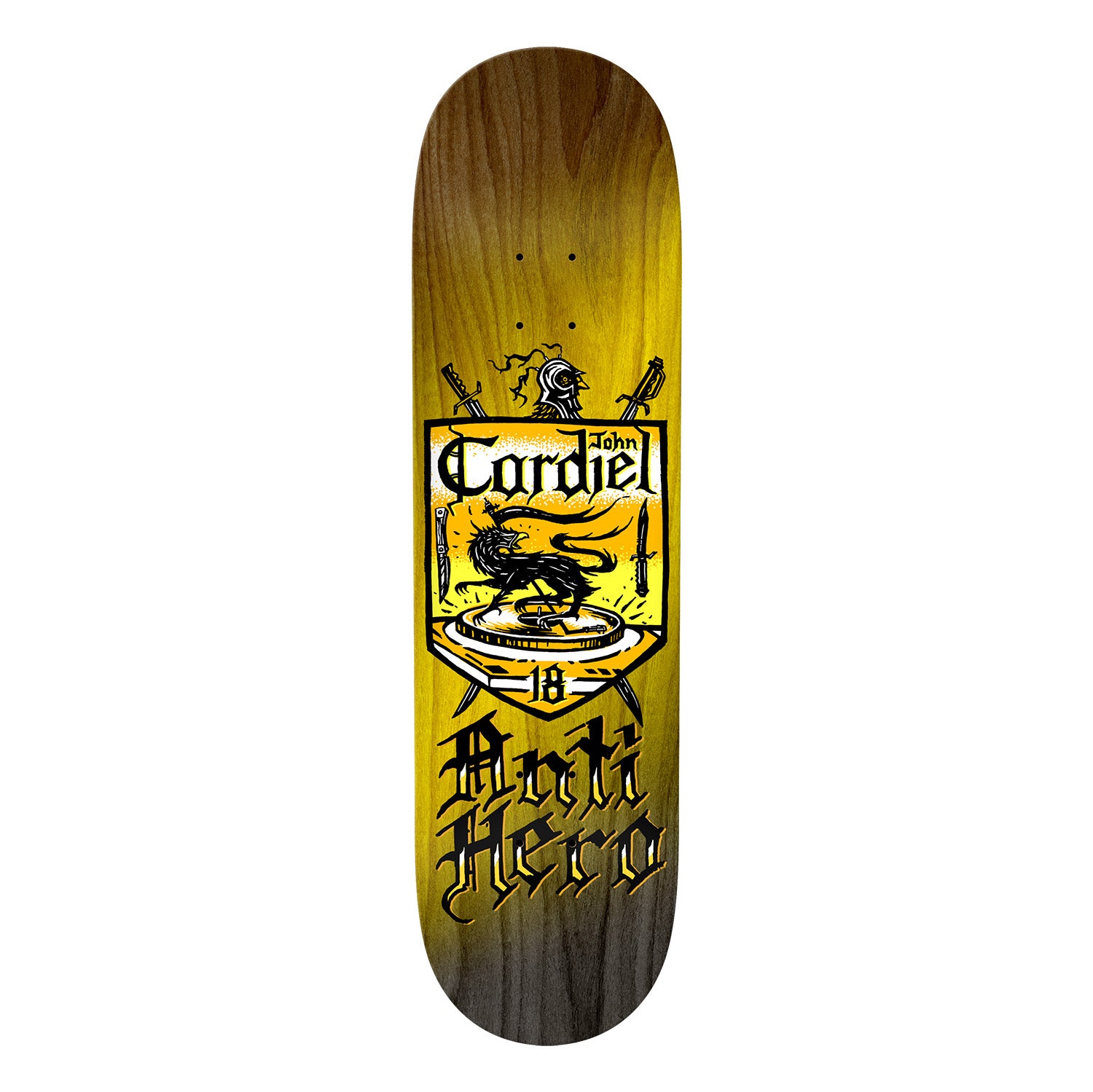 Antihero John Cardiel Coat of Arms Deck – DLX